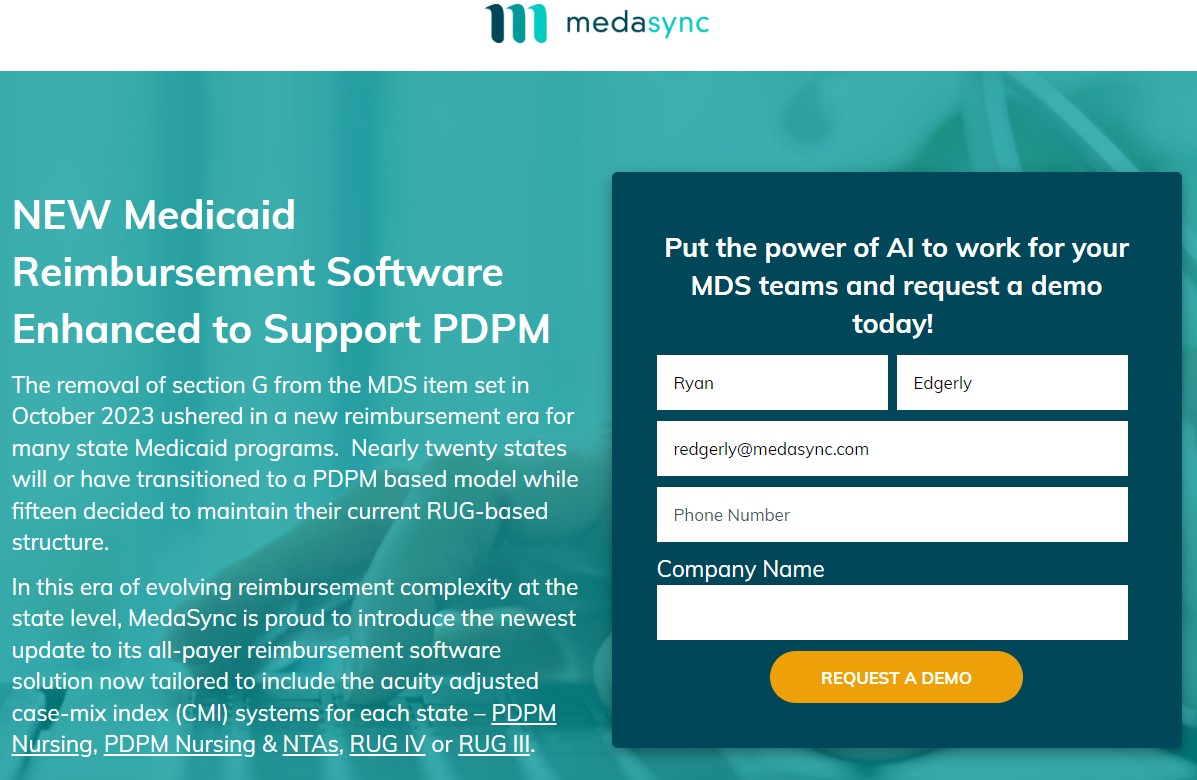 New Medicaid PDPM Software